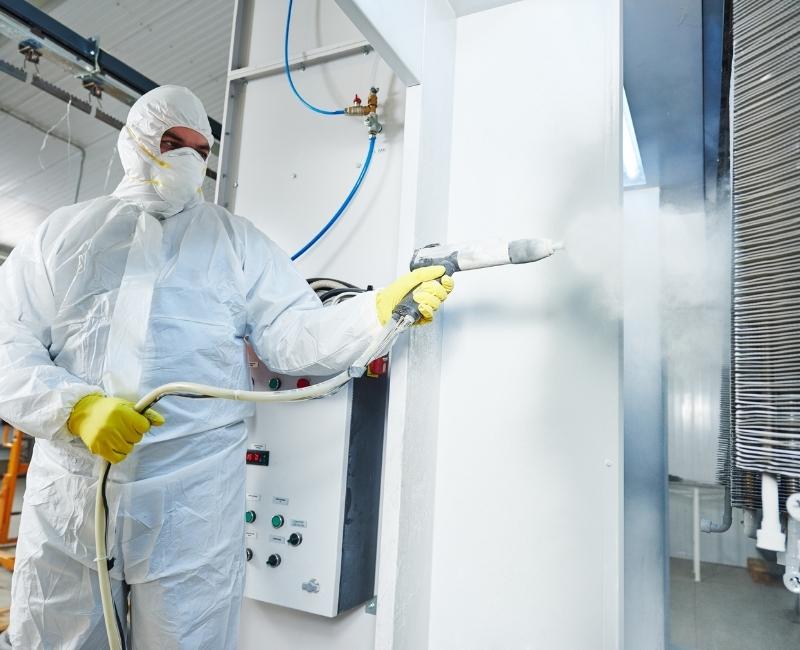 Những ưu điểm của sơn tĩnh điện đối với thang máy